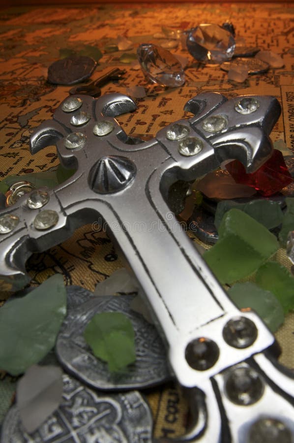 Cross Treasure stock photo. Image of soul, shot, stone - 11555268
