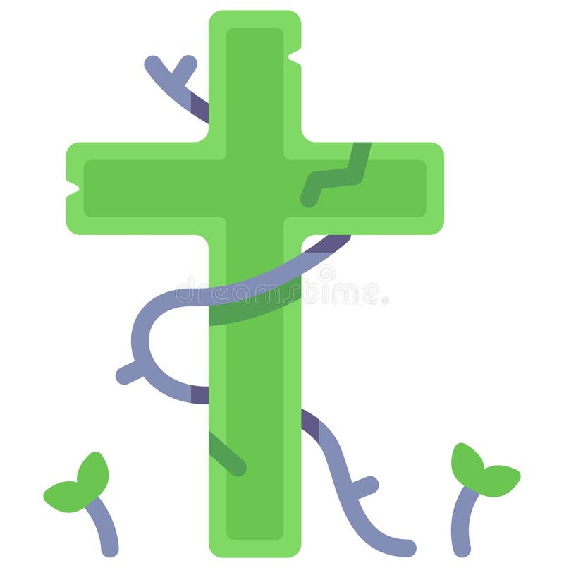 Cross of the Roots with a Large Number of Angelic Wings Stock ...