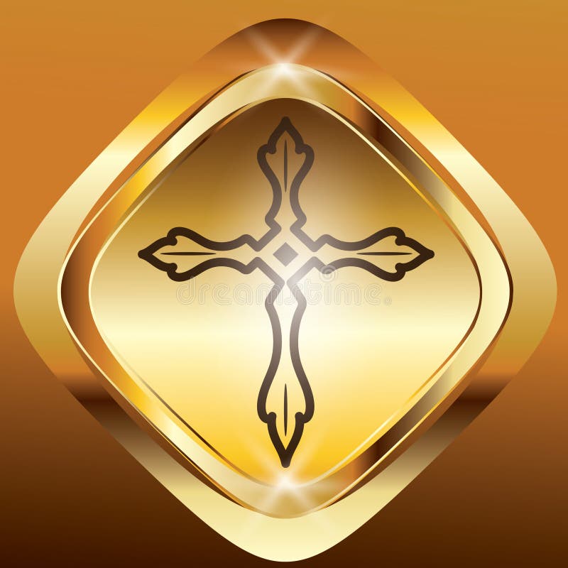 Cross. Vector Illustration Decorative Design Stock Vector ...