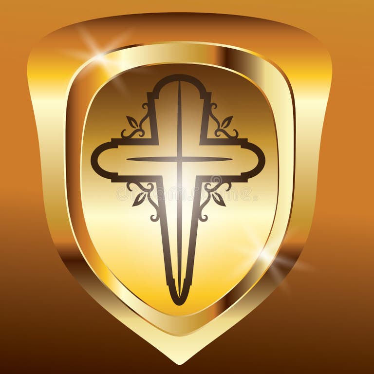 Cross. Vector Illustration Decorative Design Stock Vector ...