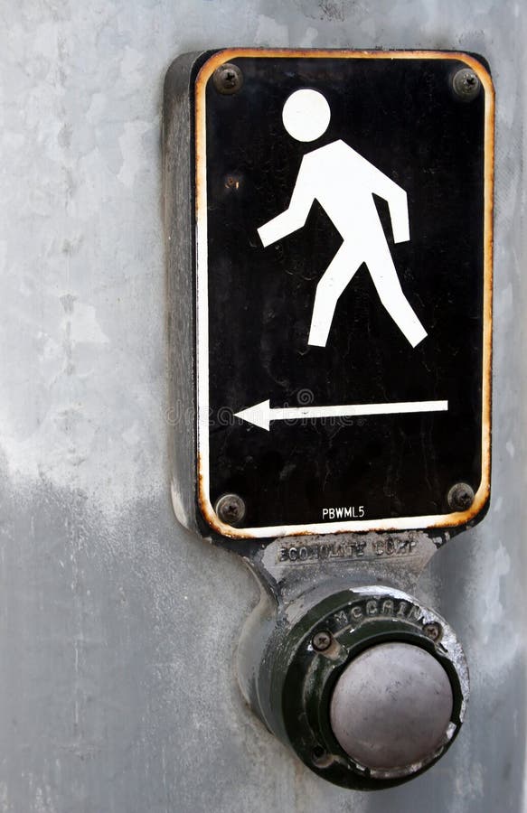 Cross Walk Button stock image. Image of urban, proceed - 330927