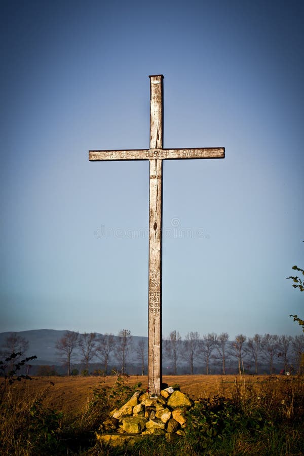 Cross stock image. Image of christ, environment, christian - 47654435
