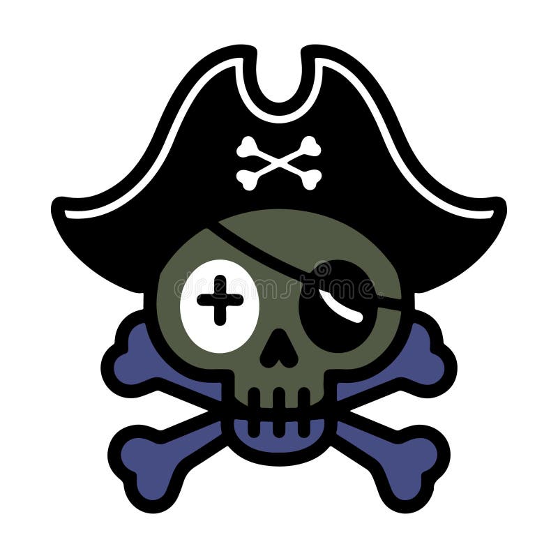 Crossbones Pirate Logo, Ideal for Adventurous Designs Stock Vector ...