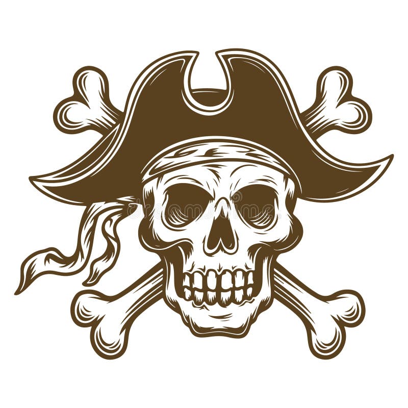 Pirate Skull And Crossbones Clip Art