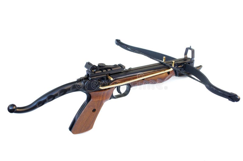 Crossbow stock image. Image of arrow, isolated, weapon - 22565693