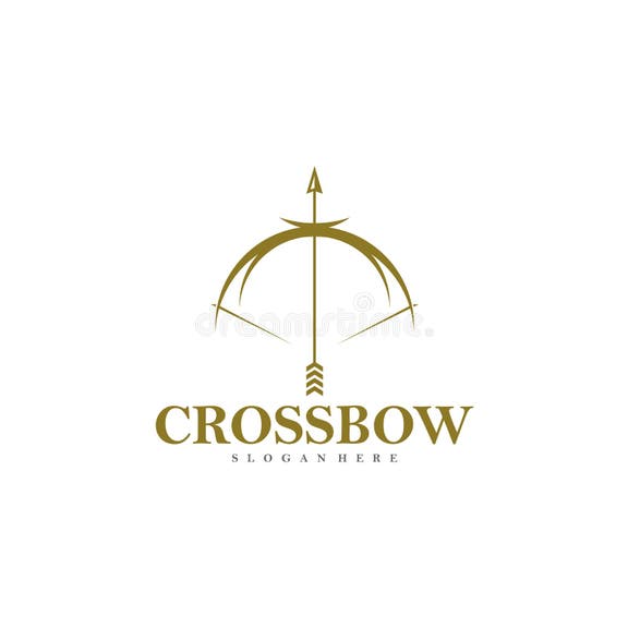 Crossbow Logo Vector Template, Arrow Archery Logo Design Concepts Stock ...