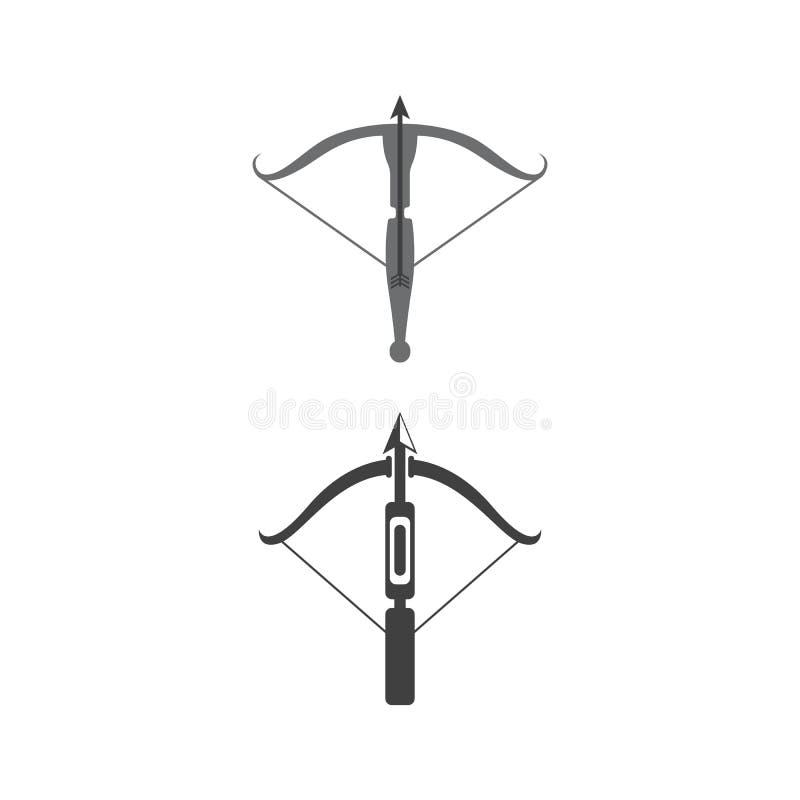 Crossbow Vector Icon Design Illustration Stock Vector - Illustration of ...