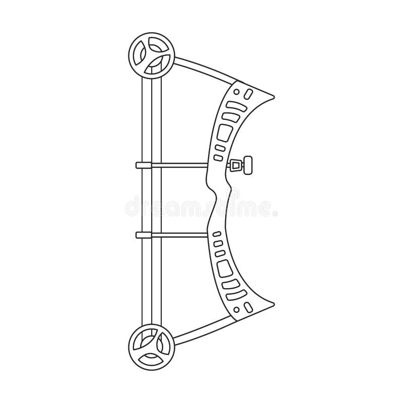 Crossbow Outline Stock Illustrations – 706 Crossbow Outline Stock ...