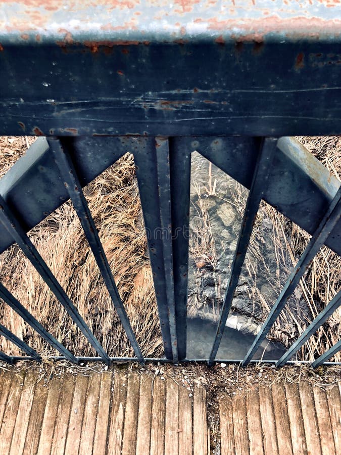 Little blue bridge stock image. Image of school, blue - 188930065