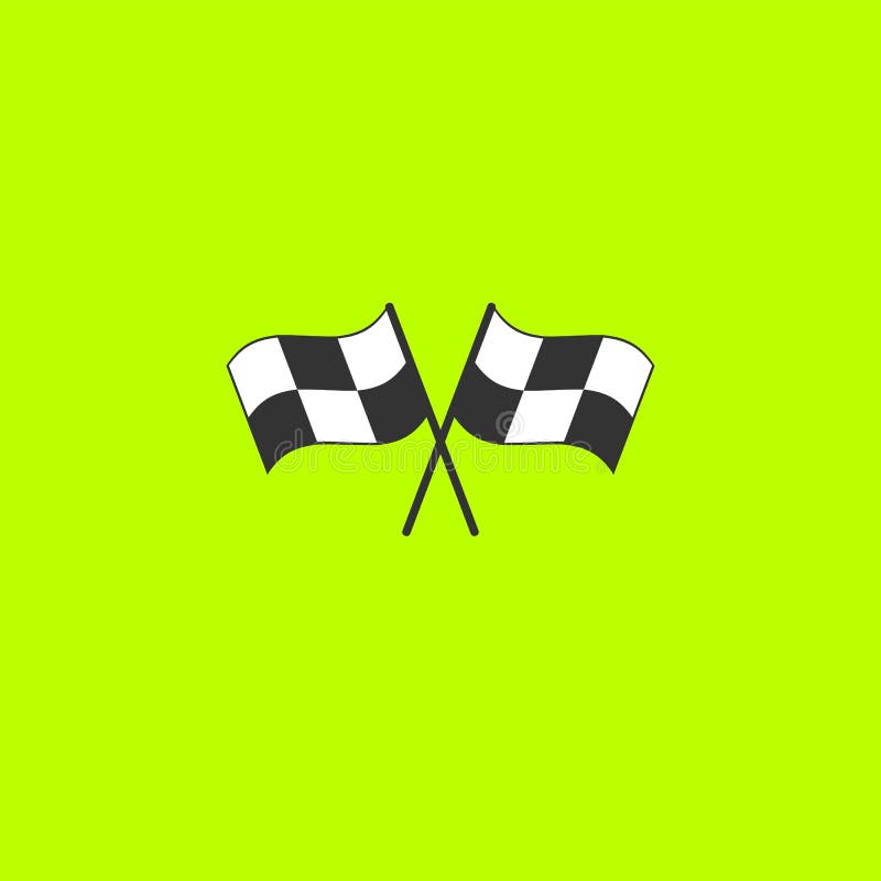 Checkered Flags Simple Stock Illustrations – 2,026 Checkered Flags ...