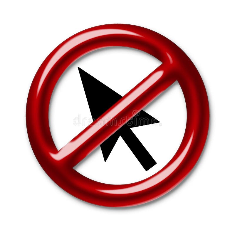 Interdiction symbol stock illustration. Illustration of symbol - 12403020