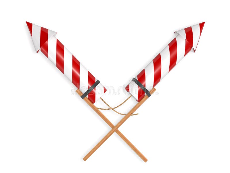 Fireworks and rockets stock vector. Illustration of colors - 16393557