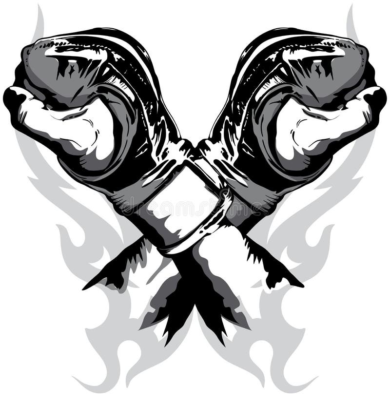 Fist. Boxing and Martial Arts Logo, Badge or Label in Vintage Style ...