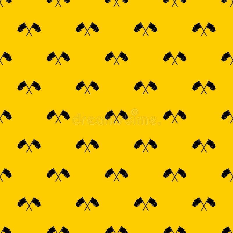 Crossed Flags Pattern Vector Stock Vector - Illustration of repeating ...