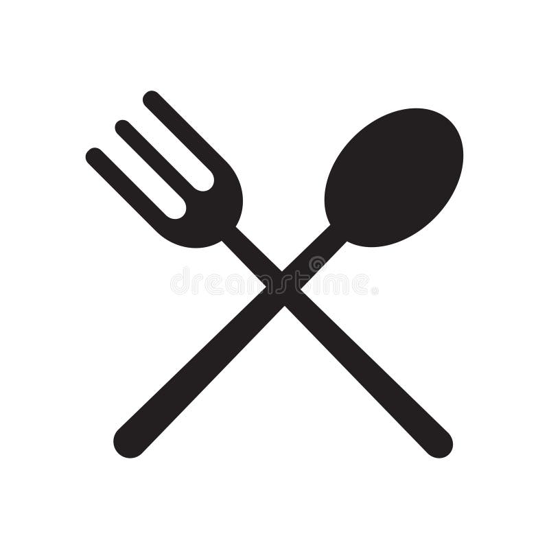 Fork Spoon Crossed Icon Stock Illustrations – 2,978 Fork Spoon Crossed ...