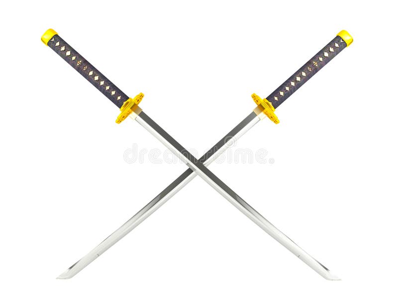 Samurai Swords Crossed Crossed Samurai Swords, Swords, Samurai,