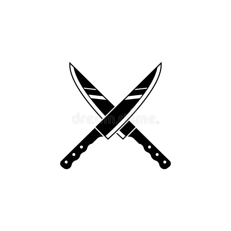 Cross Knifes Stock Illustrations – 16 Cross Knifes Stock Illustrations ...
