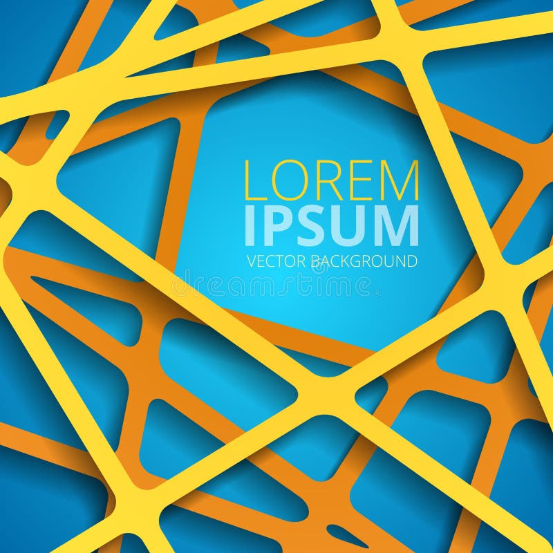 Crossed Lines Abstract Vector Background Stock Vector - Illustration of ...