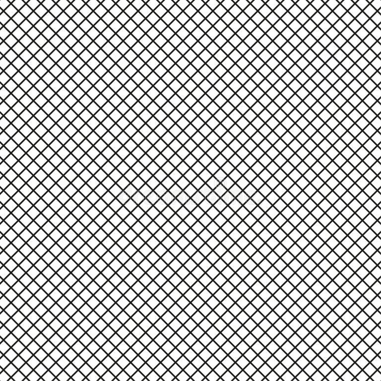 Crossed Lines Pattern. Simple Grid Texture. Abstract Checkered ...