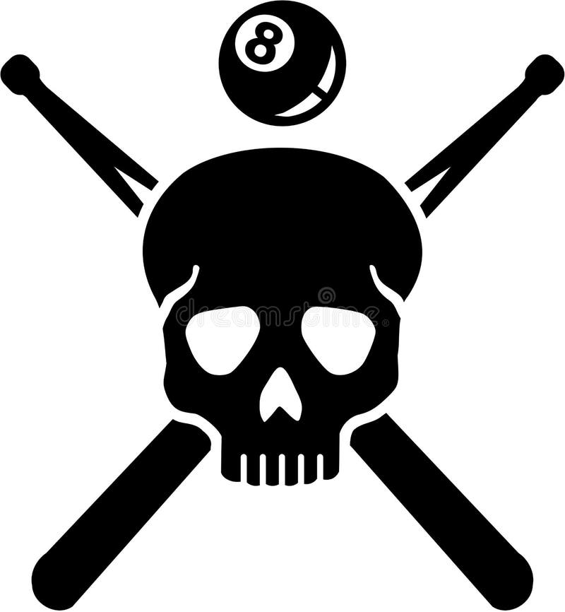 Pool Skull Stock Illustrations – 62 Pool Skull Stock Illustrations ...