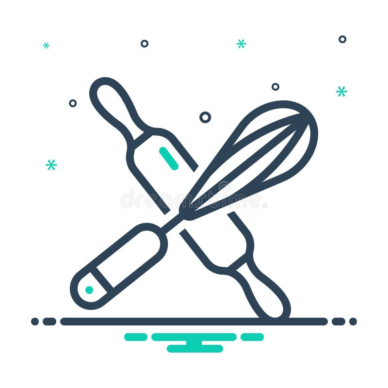 Crossed Whisk Stock Illustrations – 411 Crossed Whisk Stock ...