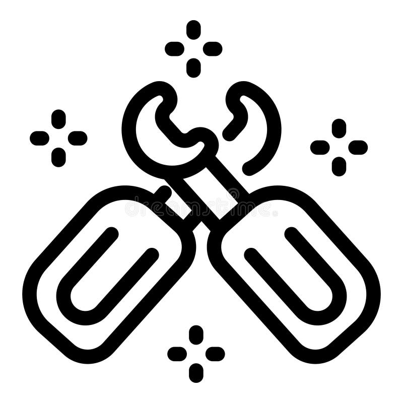 Crossed Screwdrivers with Wrench Forming a Teamwork Concept Icon Stock ...