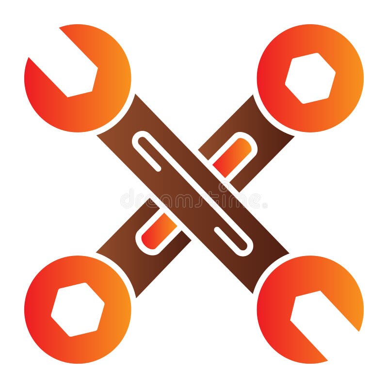 Crossed Spanners Tools Stock Illustrations – 51 Crossed Spanners Tools ...
