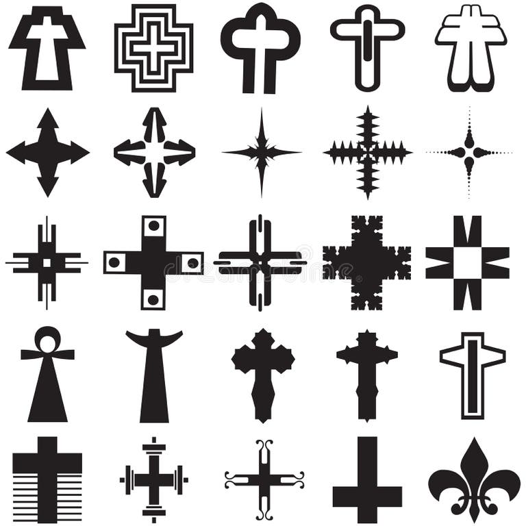 Vector Crosses Stock Illustrations – 13,265 Vector Crosses Stock ...