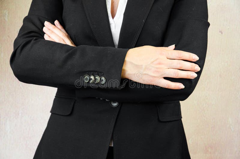 Crosses arms stock photo. Image of sign, hand, pose, concept - 56909844