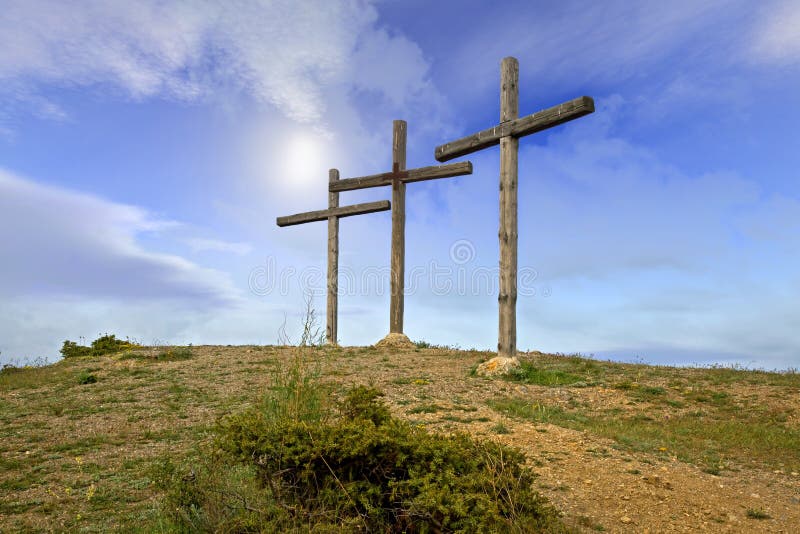 Crosses for a crucifix stock photo. Image of catholicism - 29356576