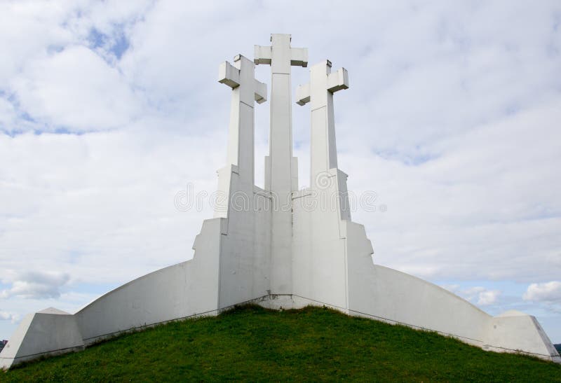 3 Crosses Monument editorial stock image. Image of religious - 82230534