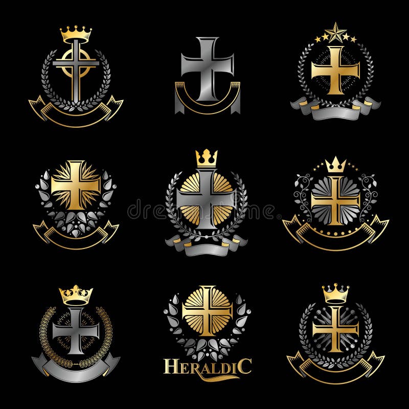Heraldic Crosses Stock Illustrations – 842 Heraldic Crosses Stock ...