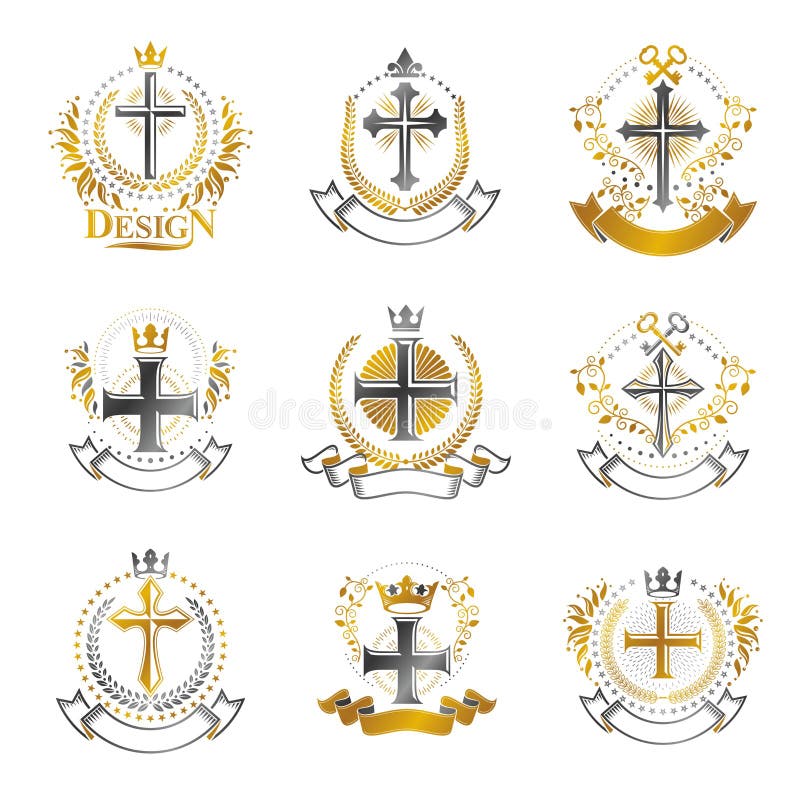 Heraldic Crosses Stock Illustrations – 842 Heraldic Crosses Stock ...