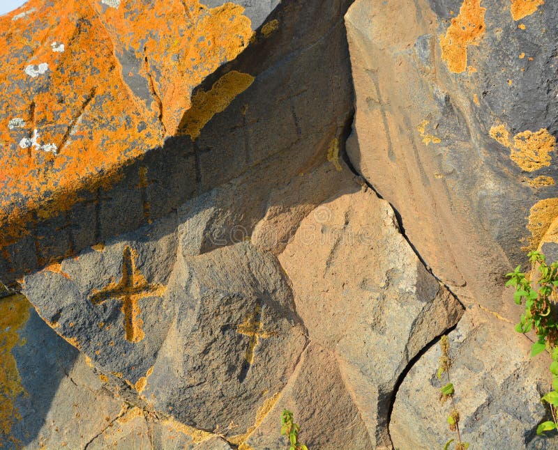 Crosses Stone in Sevanavank is a Monastic Complex Editorial Stock Photo ...
