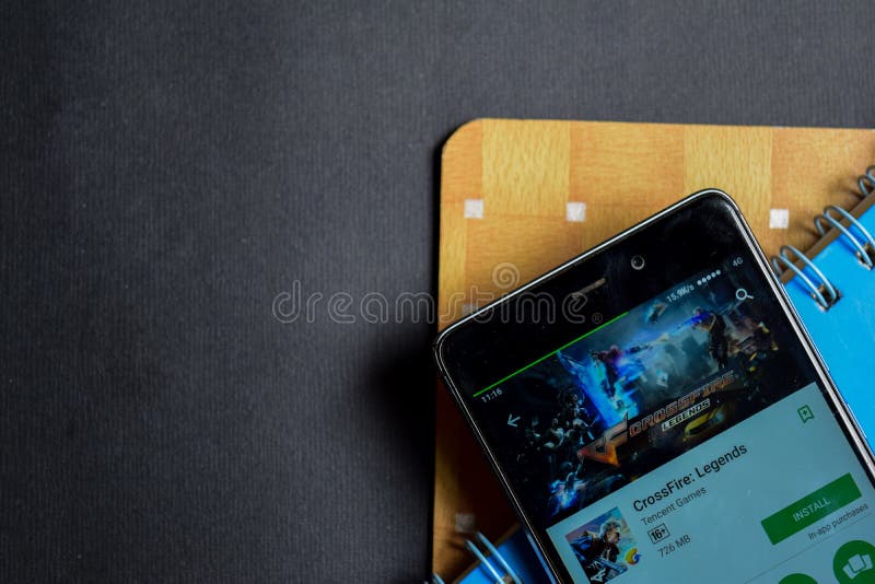 CrossFire: Legends App Dev App on Smartphone Screen. Editorial Stock ...