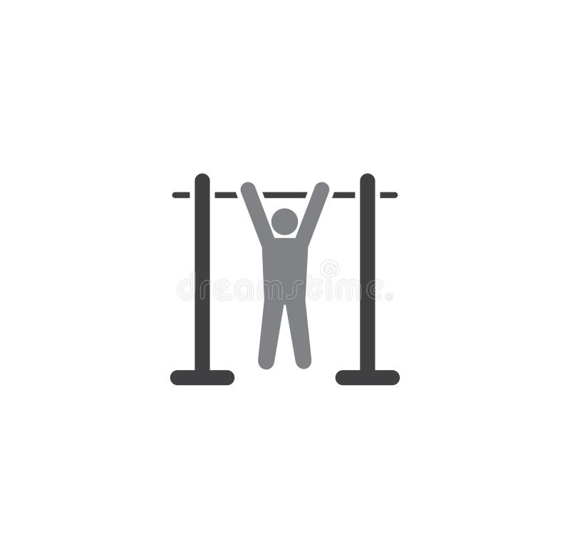 Crossfit Related Icon on Background for Graphic and Web Design ...