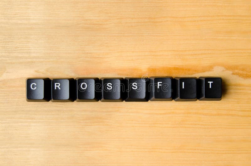 Crossfit word stock photo. Image of typography, alphabet - 95052204