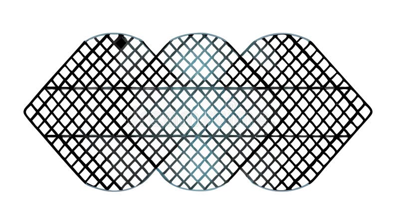 Crosshatch Grid Pattern Icon, Abstract Texture Design Element, Vector Design Generative AI Stock ...