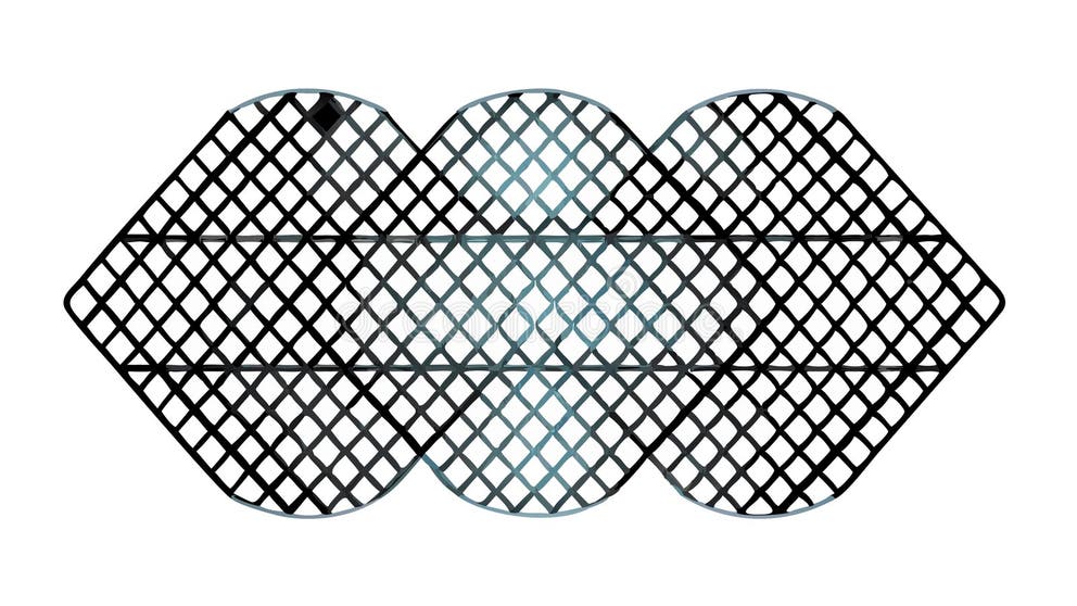 Crosshatch Grid Pattern Icon, Abstract Texture Design Element, Vector ...