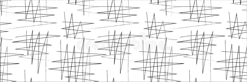 Crosshatch Pattern. Seamless Hand Draw Pattern. Simple Crosshatch ...