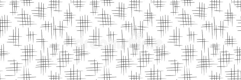 Crosshatch Pattern. Seamless Hand Draw Pattern. Simple Crosshatch ...