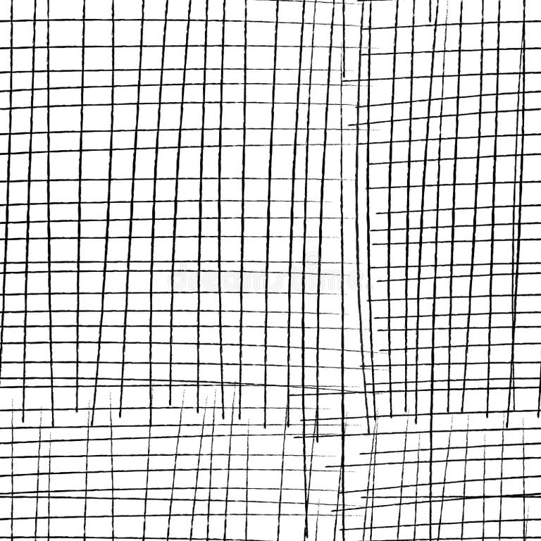 Crosshatch Pattern. Seamless Hand Draw Pattern. Simple Crosshatch ...