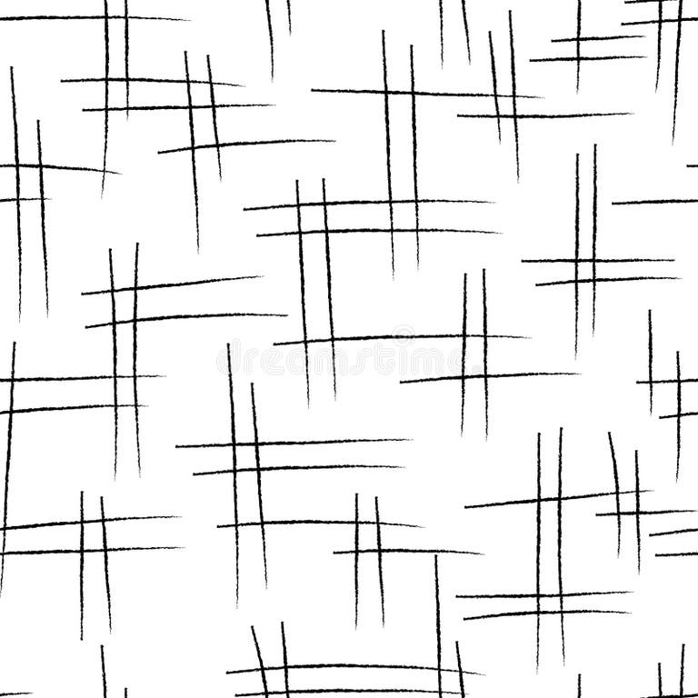 Crosshatch Pattern. Seamless Hand Draw Pattern. Simple Crosshatch ...