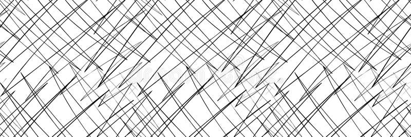 Crosshatch Pattern. Seamless Hand Draw Pattern. Simple Crosshatch ...