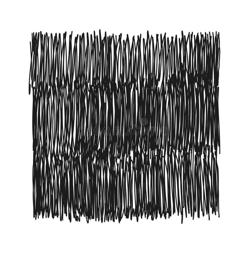 Crosshatch Pattern Texture. Freehand Scribble Hatching. Hand Drawn ...