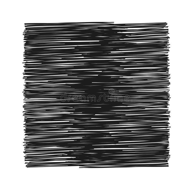 Crosshatch Pattern Texture. Freehand Scribble Hatching. Hand Drawn ...