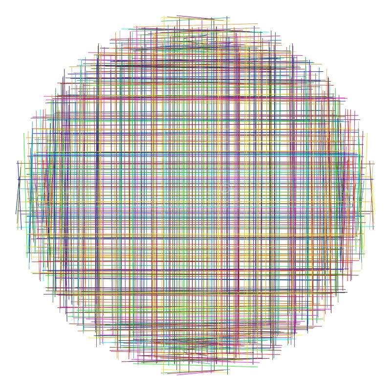 Crosshatch Tangle Lines Circle Scribble Sketchy Random Intersecting Lines Grid Mesh