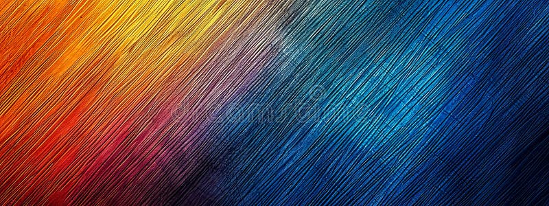 Crosshatch Texture in a Gradient of Colors from Warm Reds To Cool Blues ...