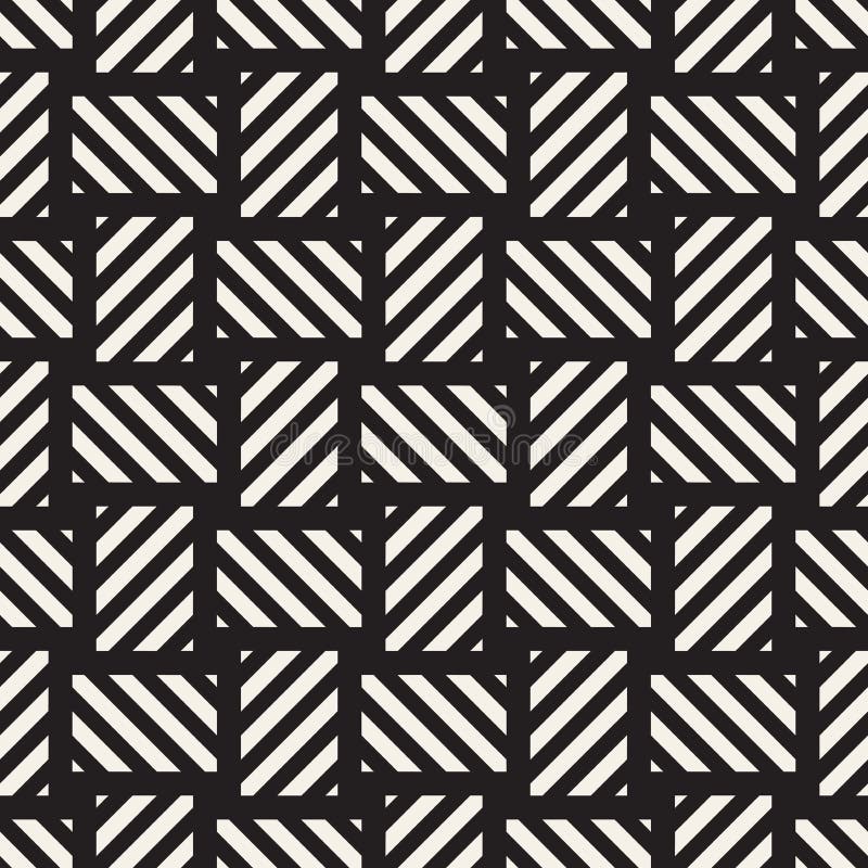 Crosshatch Vector Seamless Geometric Pattern. Crossed Graphic ...
