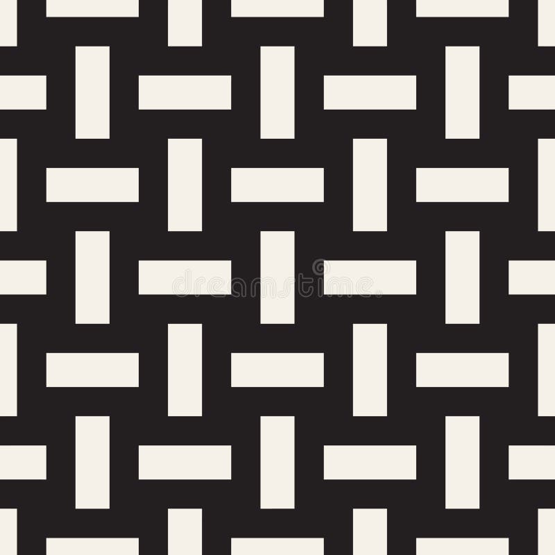 Crosshatch Vector Seamless Geometric Pattern. Crossed Graphic ...